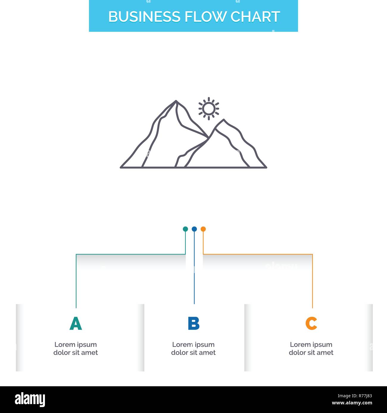 Hill steps Stock Vector Images - Alamy