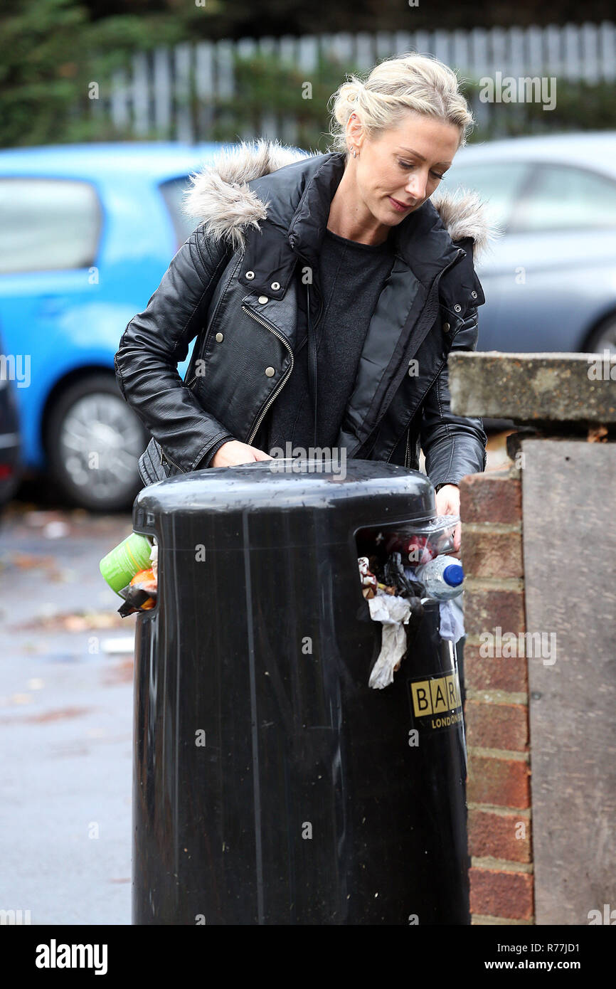Strictly Come Dancing contestant Faye Tozer arrives at a rehearsal ...