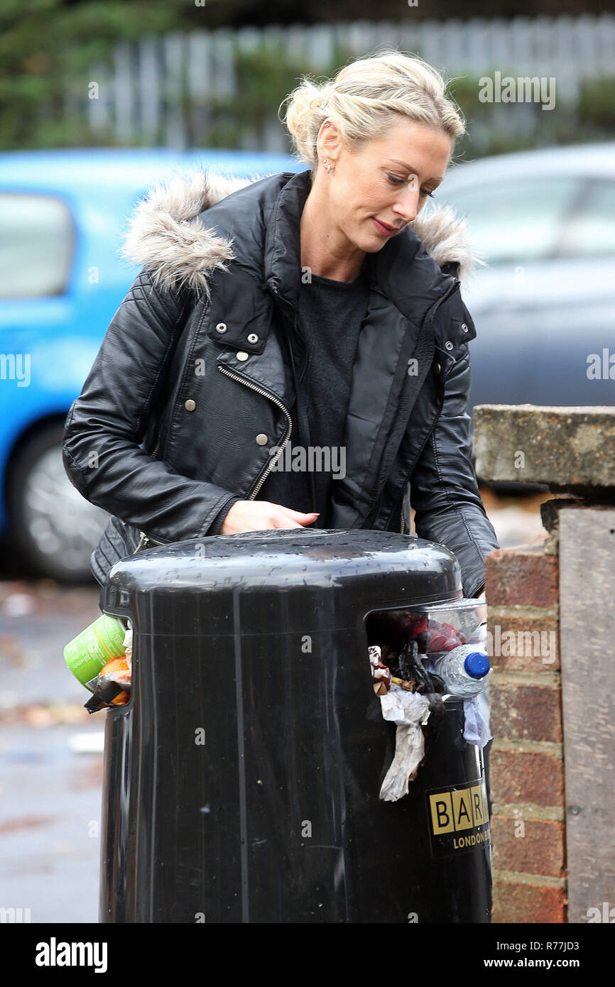 Strictly Come Dancing contestant Faye Tozer arrives at a rehearsal ...