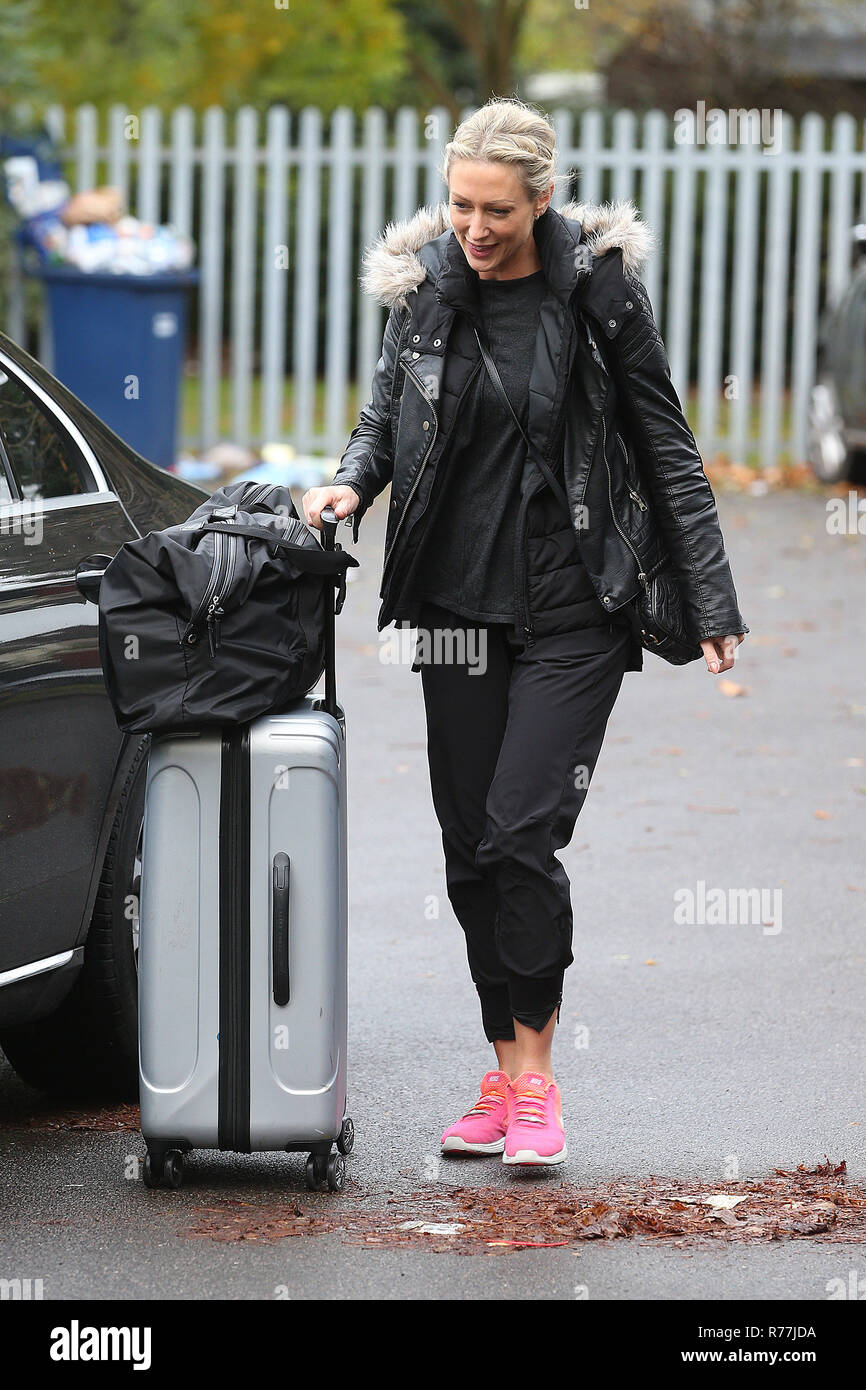 Strictly Come Dancing contestant Faye Tozer arrives at a rehearsal ...