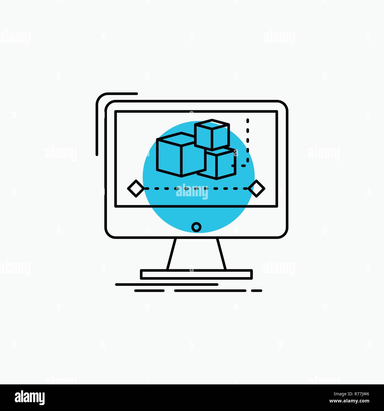 Reflection Animation Stock Vector Images Alamy