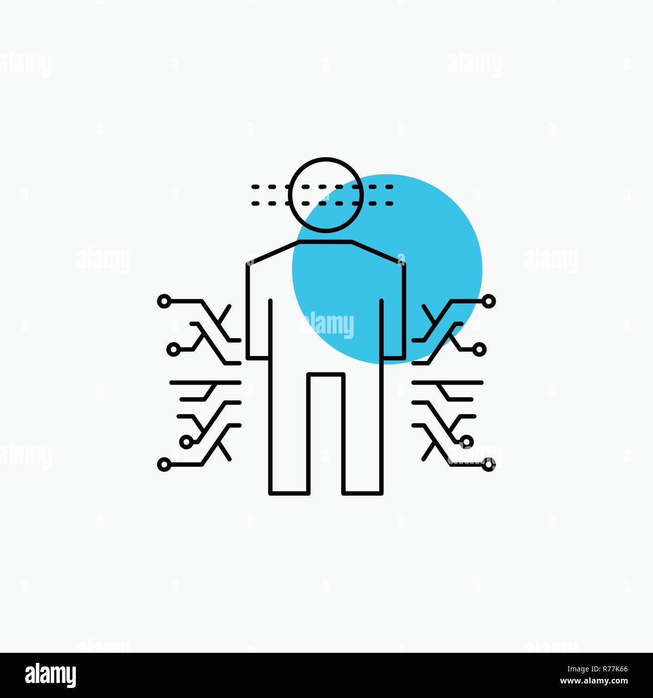 Human machine body Stock Vector Images - Alamy