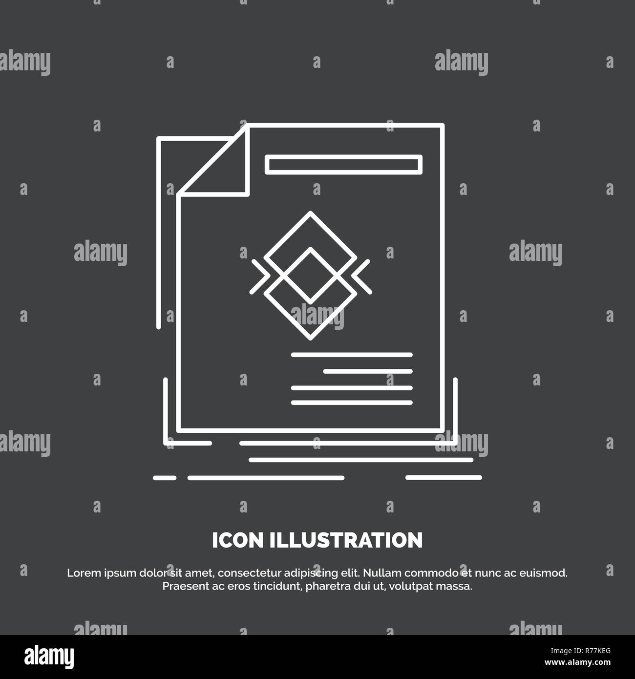 Leaflet symbol vector vectors hi-res stock photography and images - Alamy