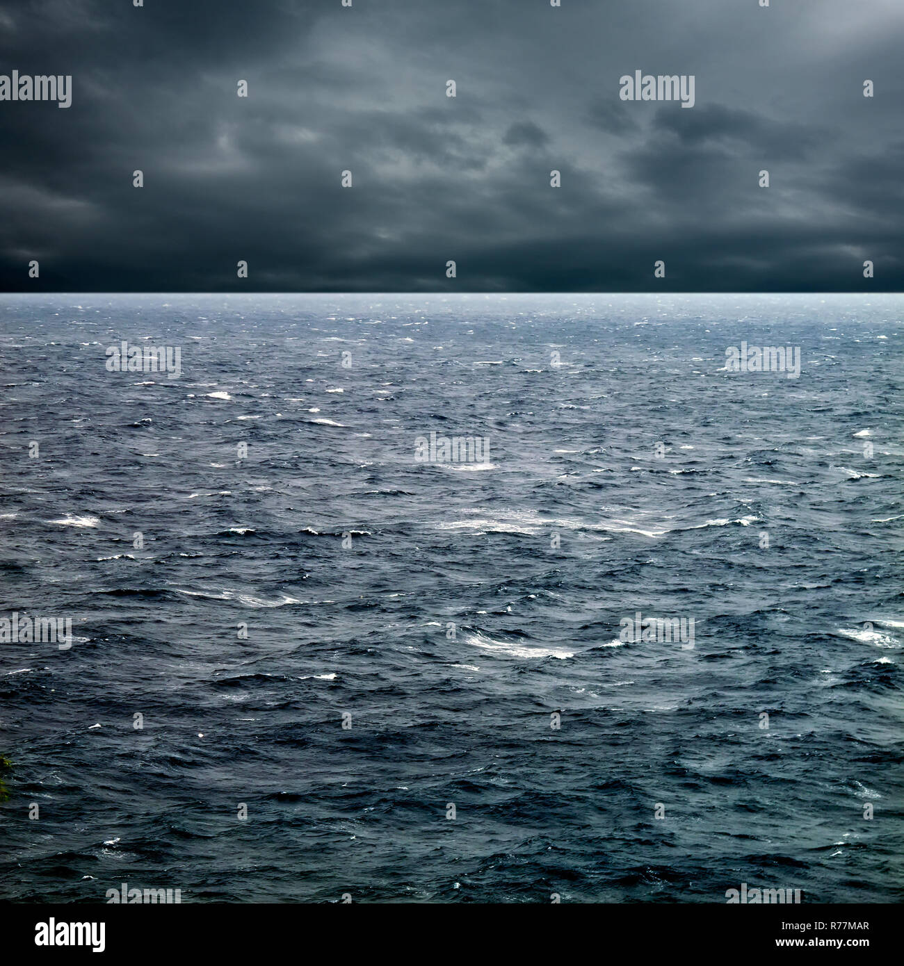 storm over sea Stock Photo - Alamy