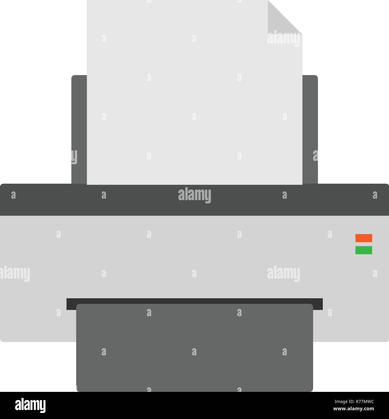 Printer graphic Stock Vector Images - Alamy