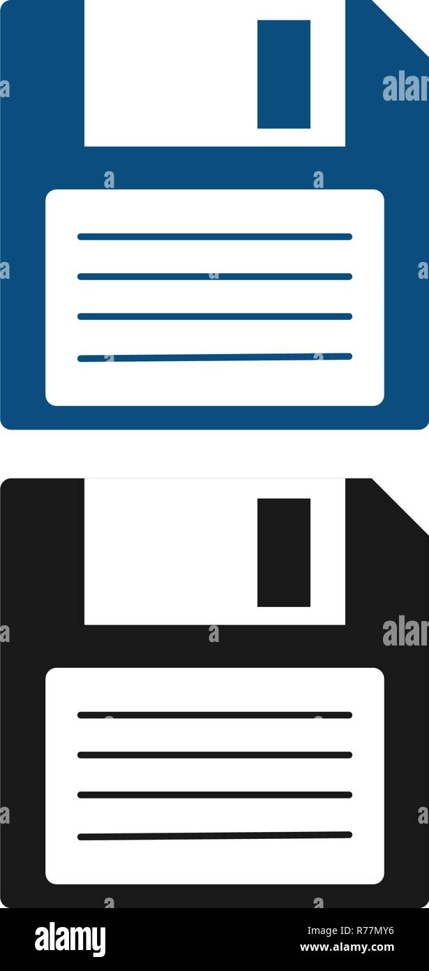 Cassette and floppy disk Stock Vector Images - Alamy