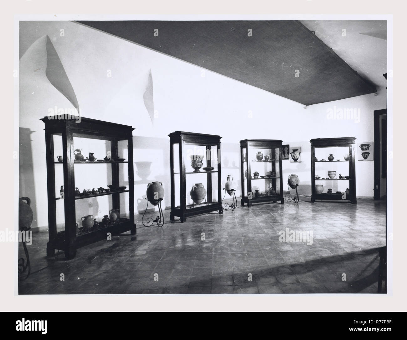 Campania, Salerno, Nocera Inferiore, Museo dell'Agro Nocerino Stock ...