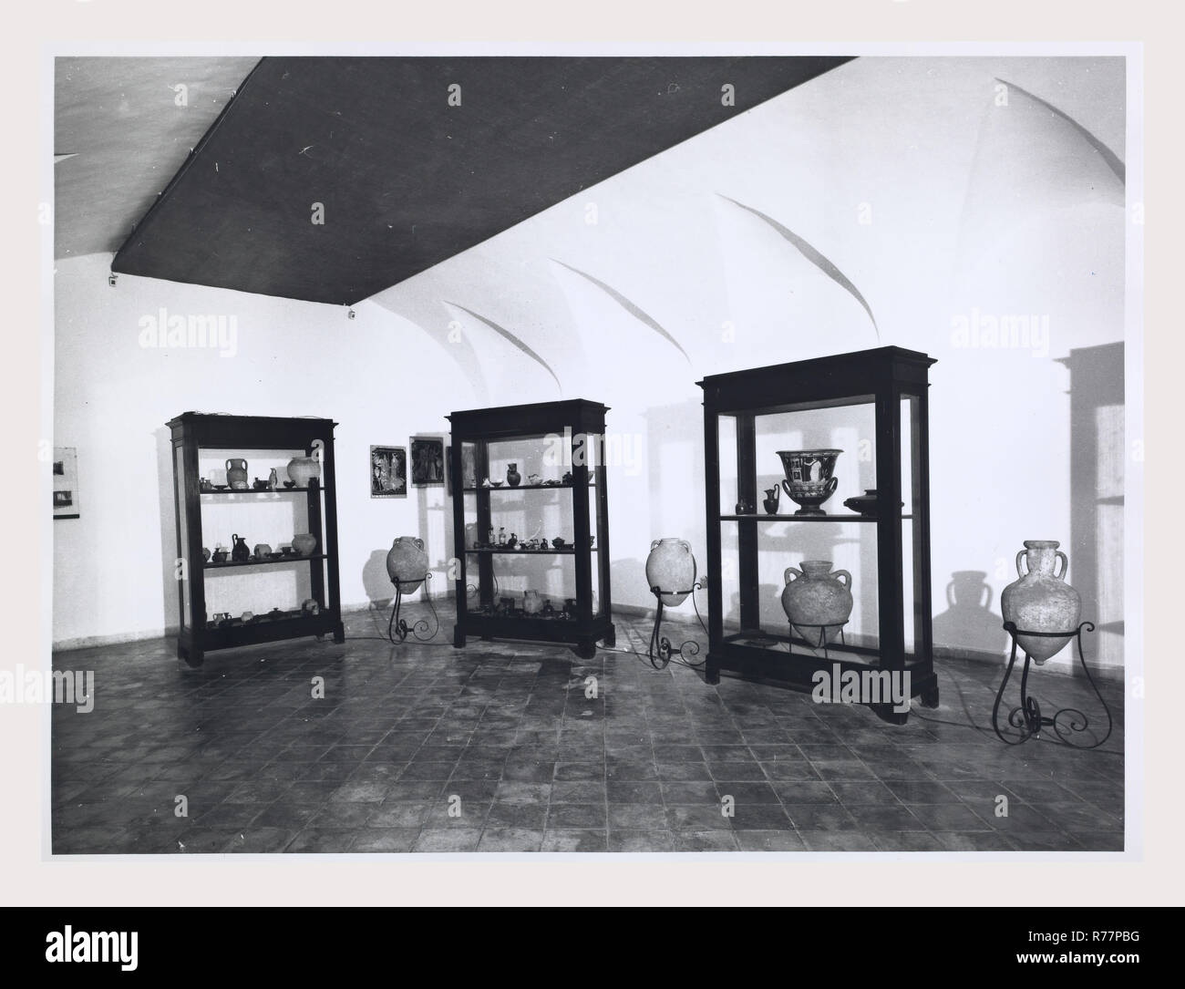 Campania, Salerno, Nocera Inferiore, Museo dell'Agro Nocerino Stock ...