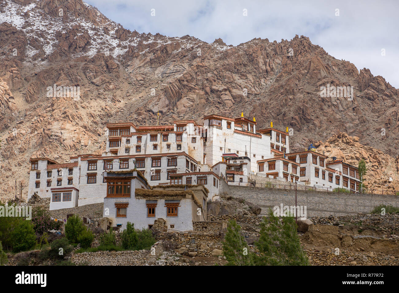 Likir monastery in Ladakh, India Stock Photo - Alamy