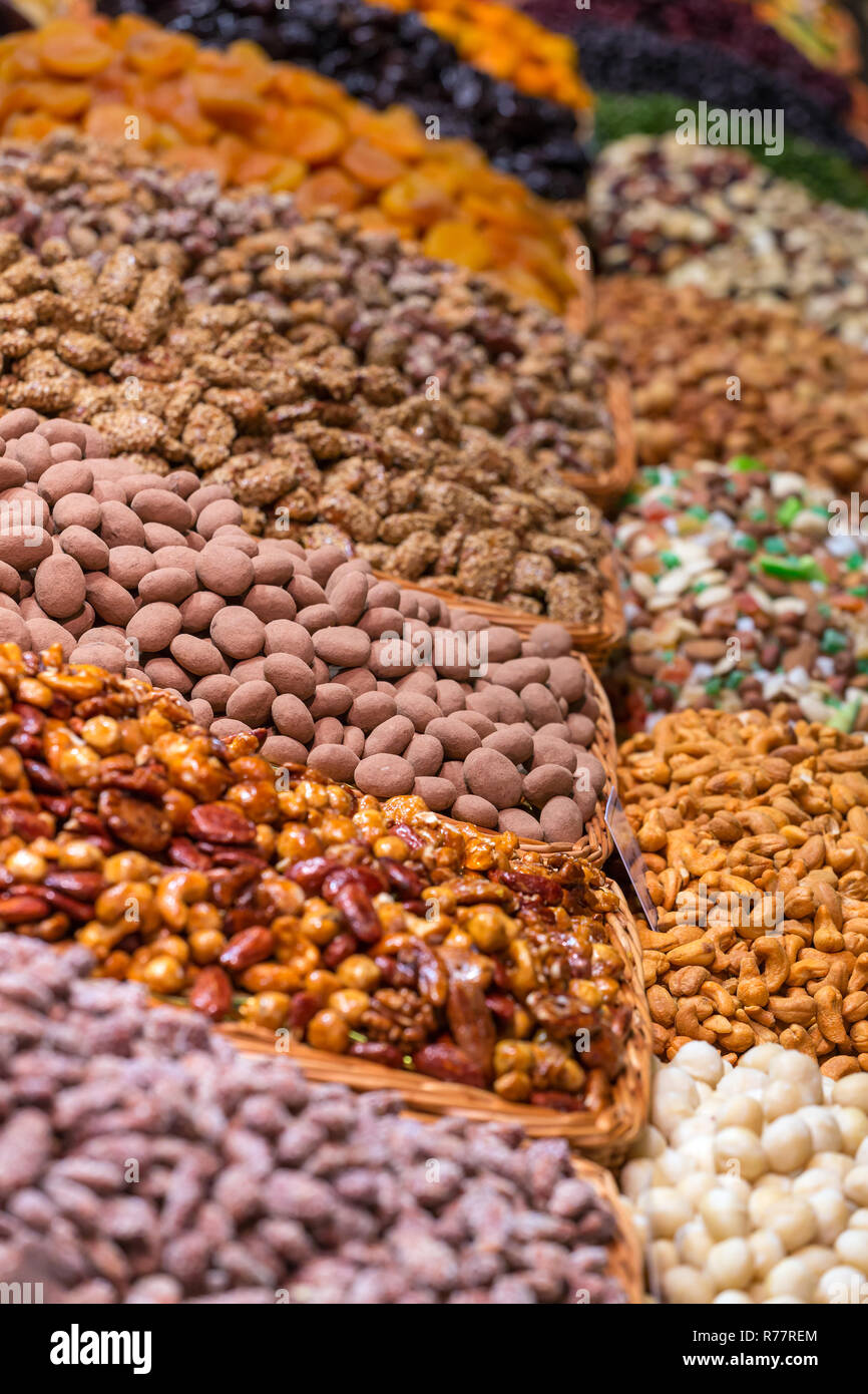 Nuts fruits snack mix dried food diet hi-res stock photography and ...