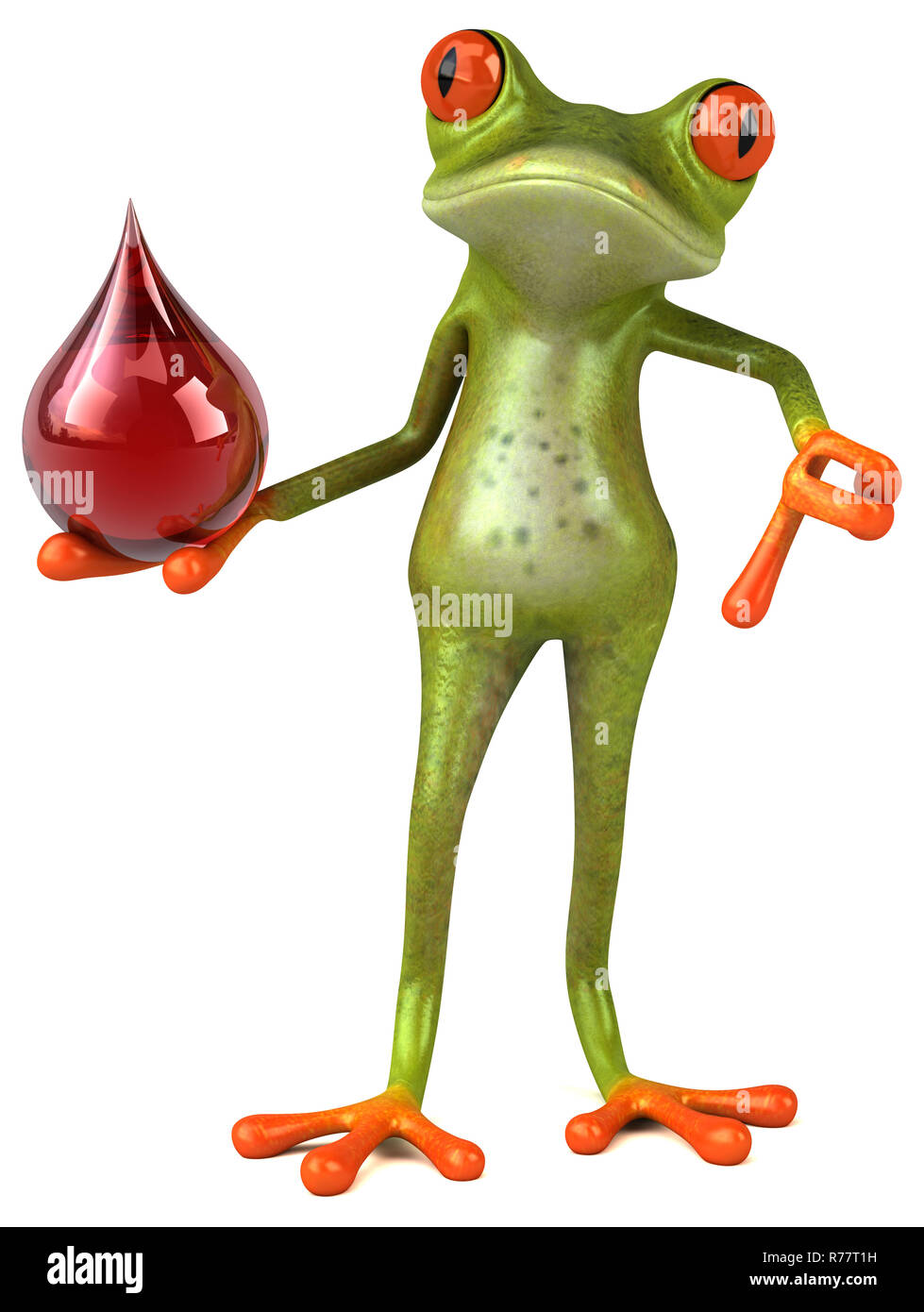 Frog drinking tea hi-res stock photography and images - Alamy