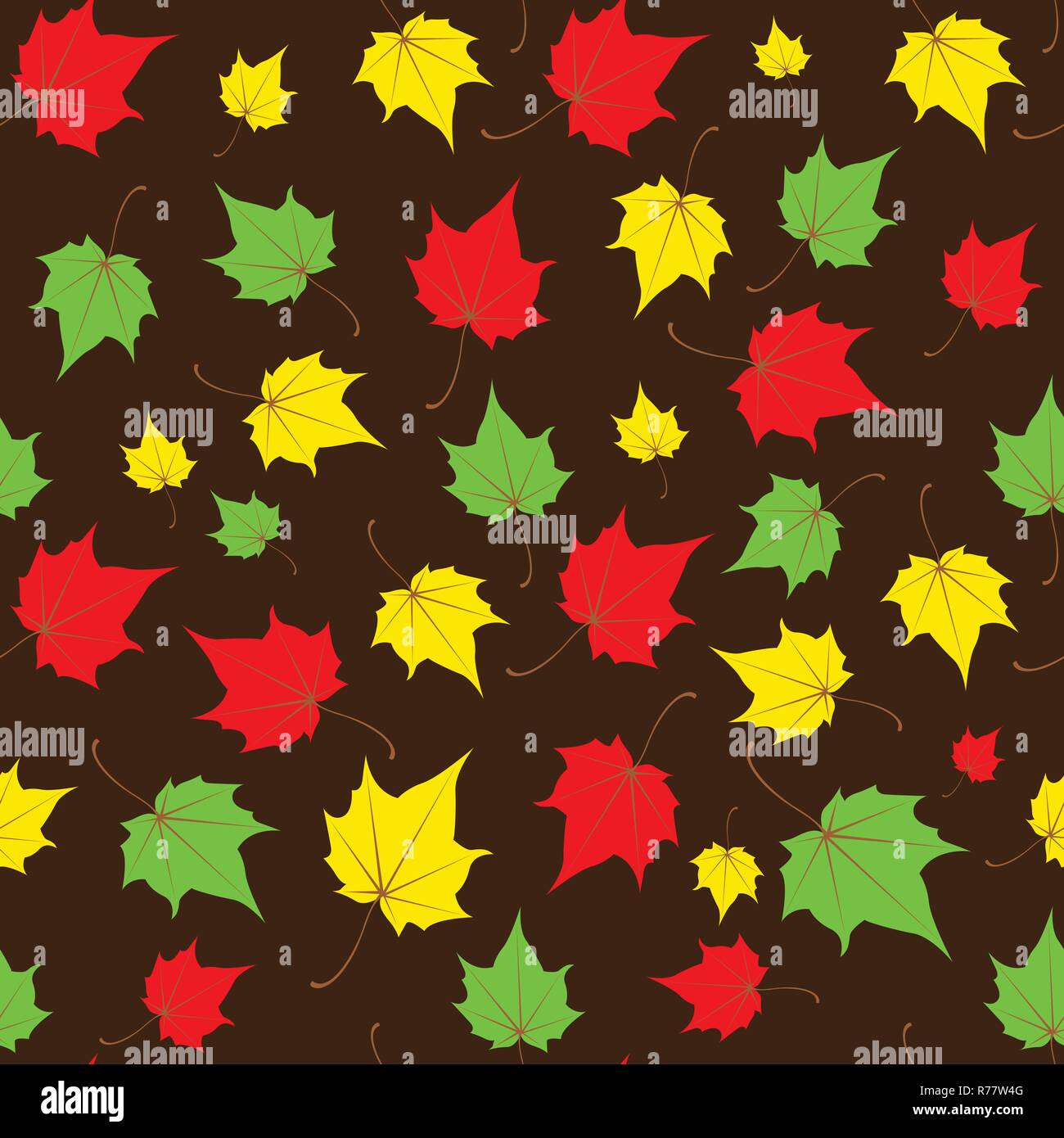 Brown leaf background Stock Vector Images - Alamy