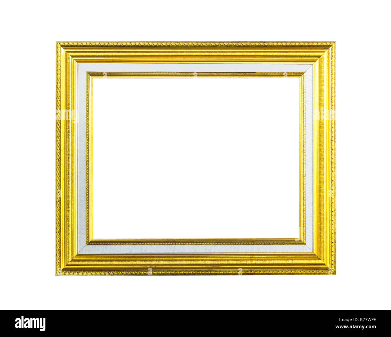Golden vintage royal frame Cut Out Stock Images & Pictures - Alamy