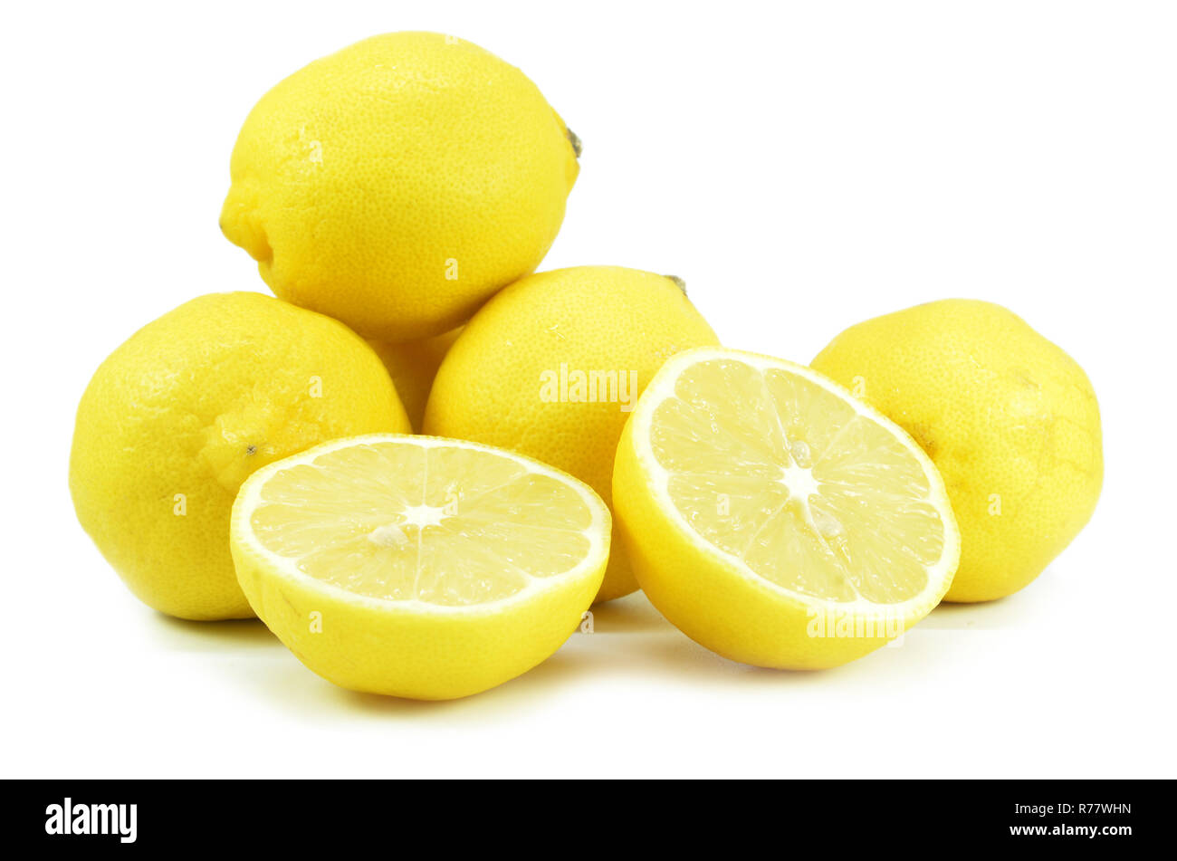 Group of lemon fruits Stock Photo - Alamy