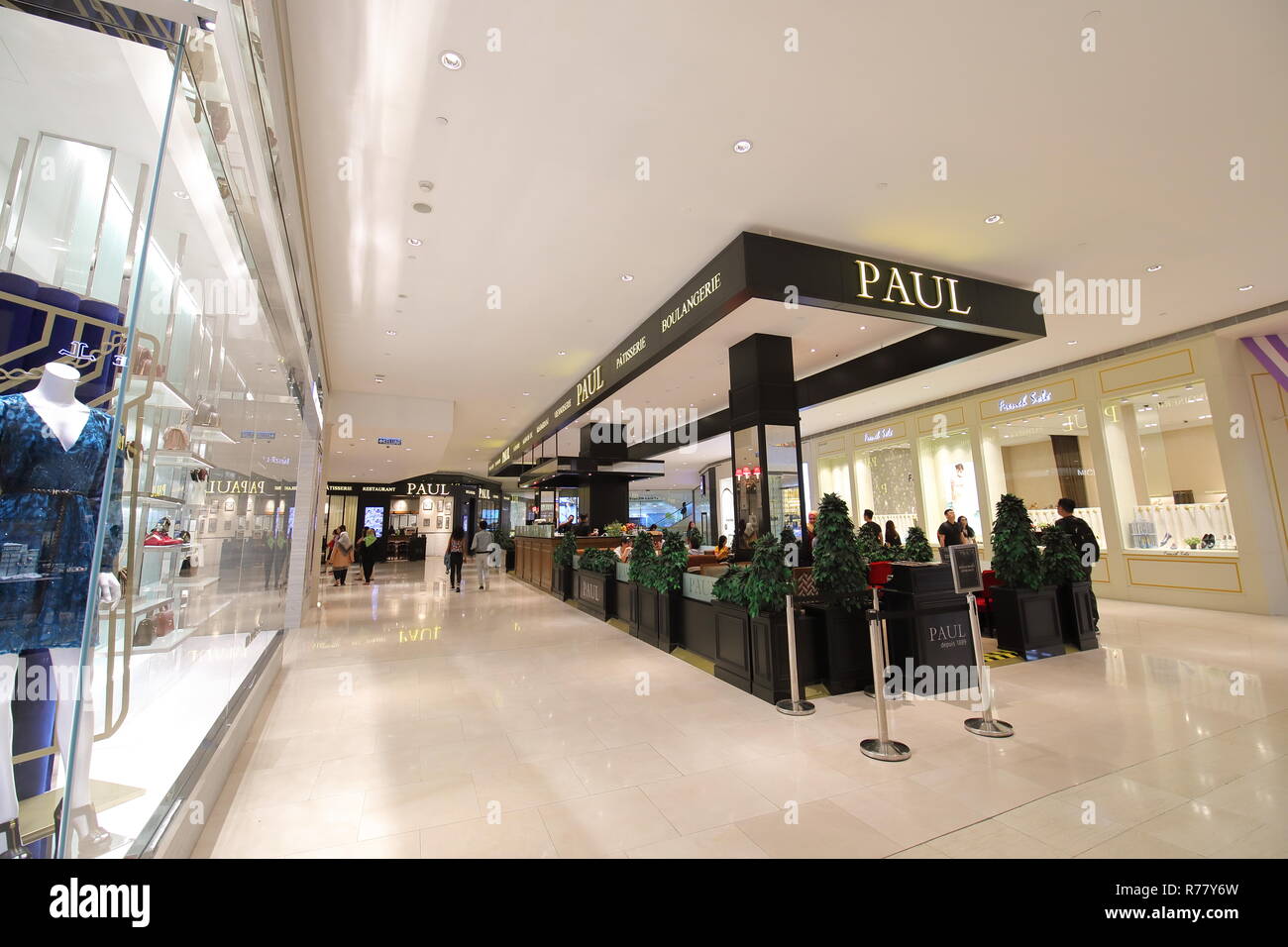 People visit Pavilion Elite shopping mall in Bukit Bintang Kuala Lumpur ...