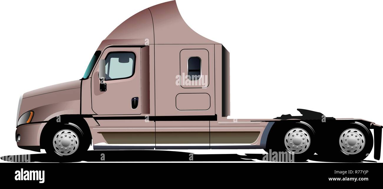 Pink truck hi-res stock photography and images - Alamy