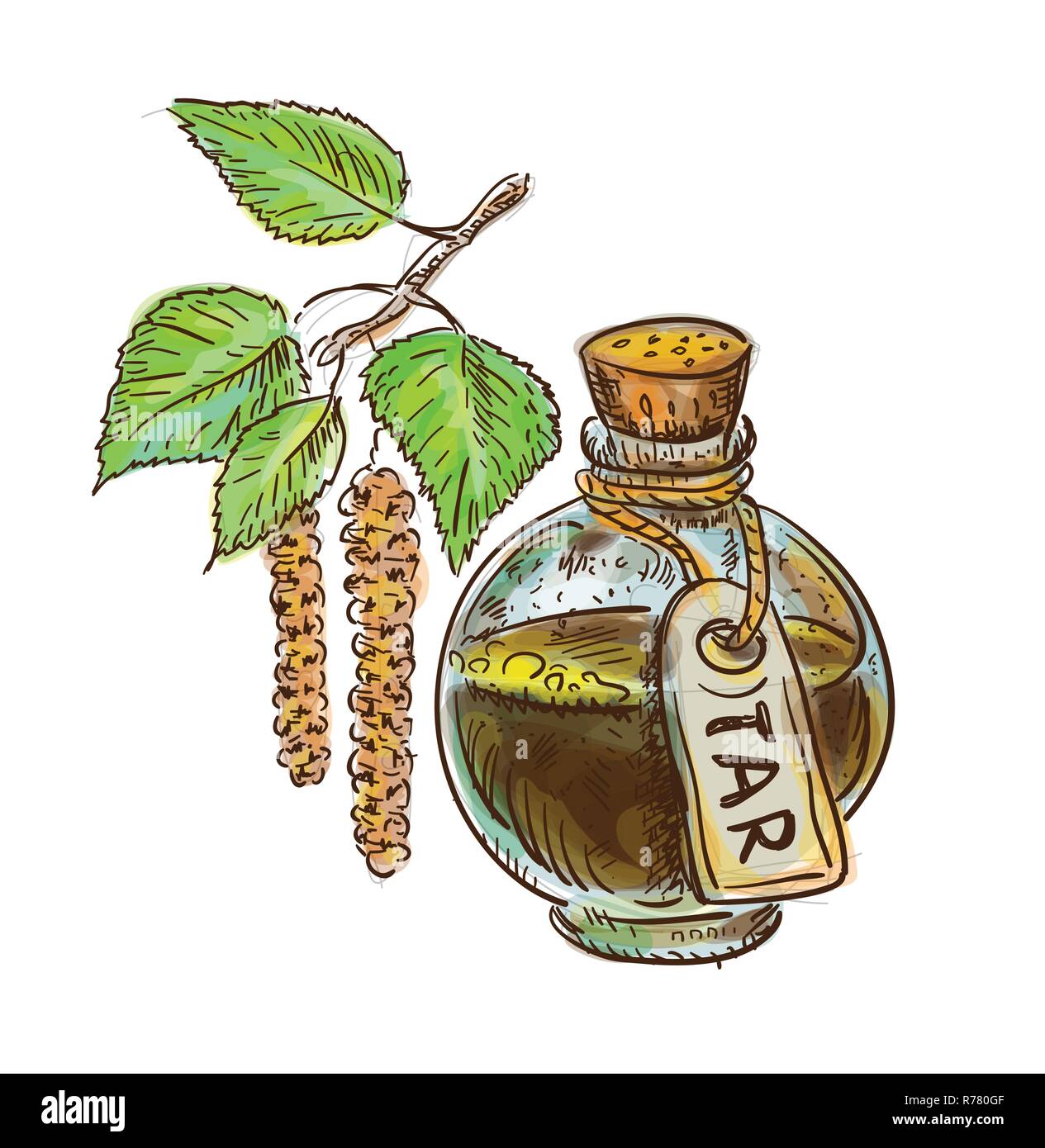 Coal tar Stock Vector Images - Alamy