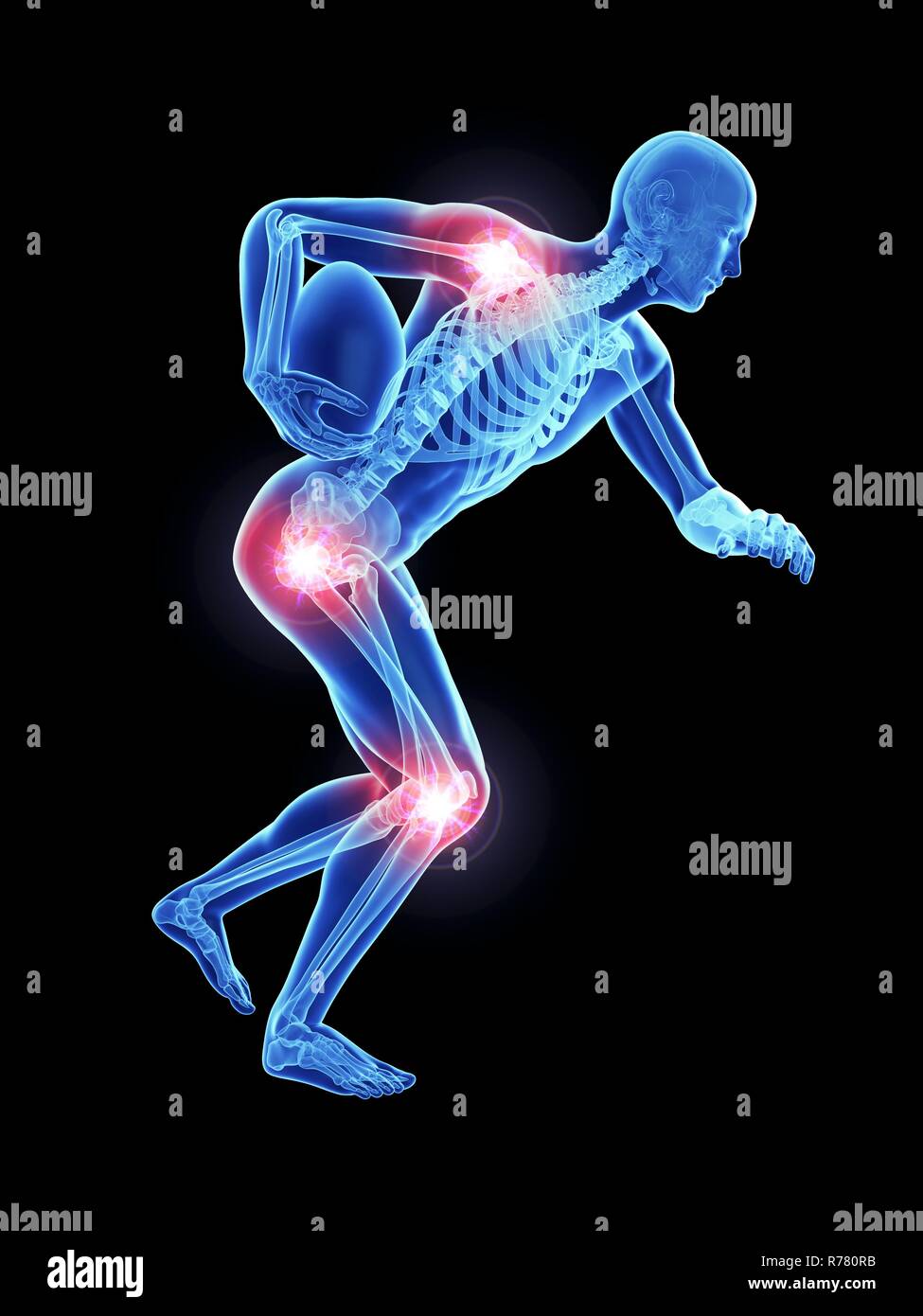 Movement of body joints hi-res stock photography and images - Alamy