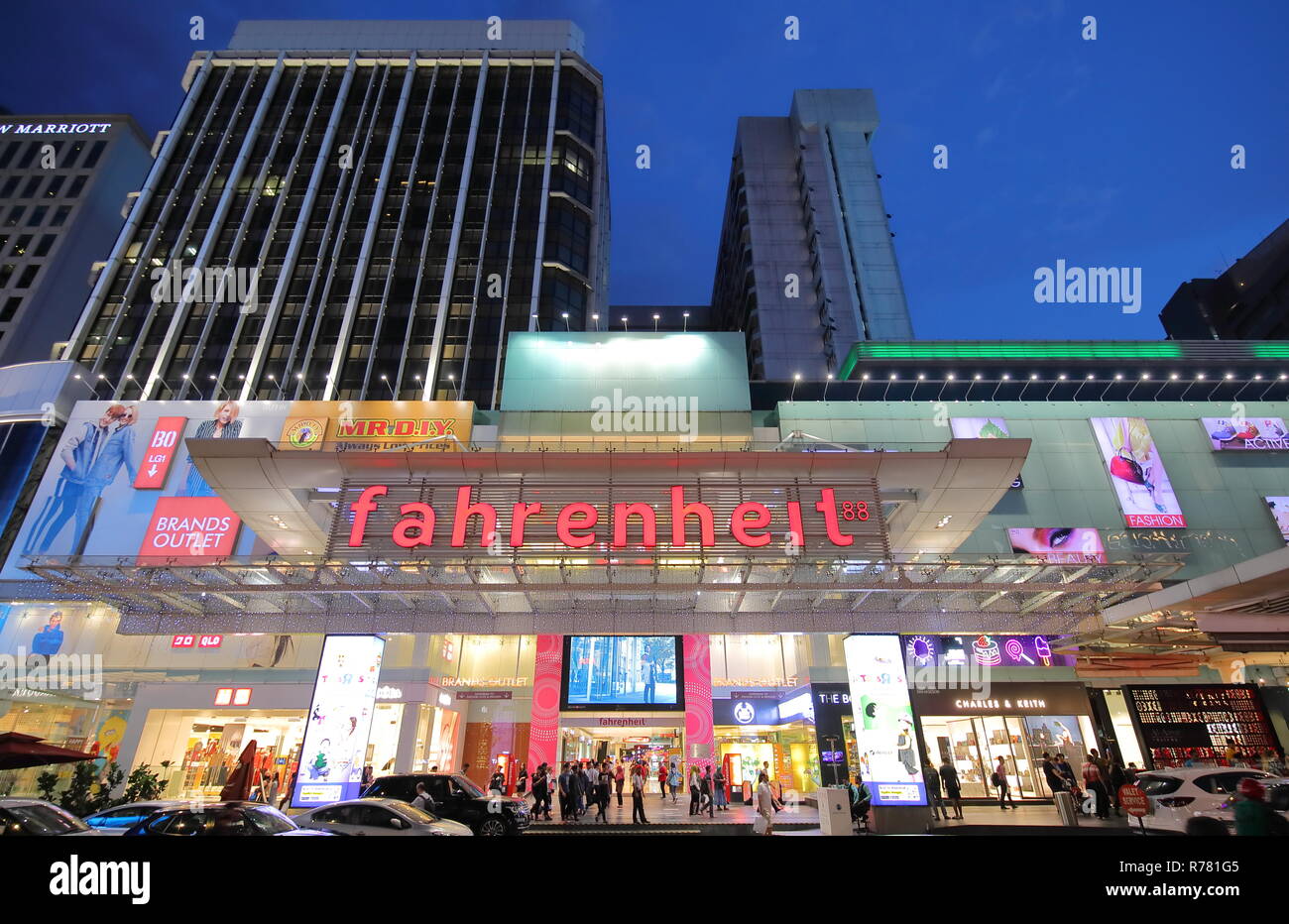 People visit Fahrenheit 88 shopping mall in Bukit Bintang Kuala Lumpur ...