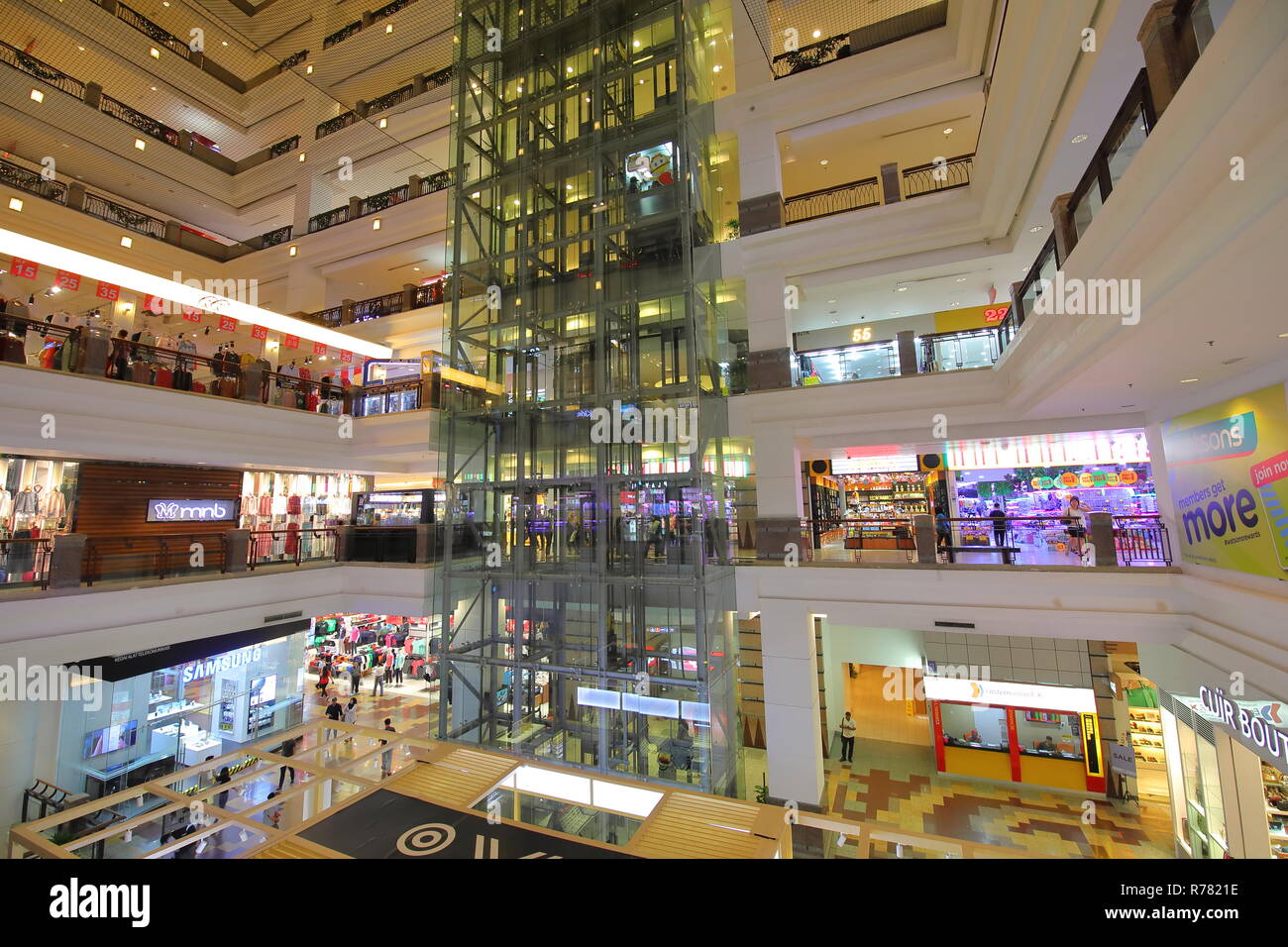 Berjaya Times Square in Bukit Bintang Kuala Lumpur Malaysia Stock Photo ...