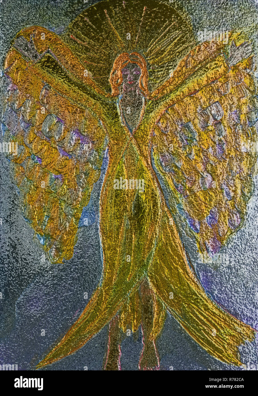 Pictures Of Black Angels With Wings