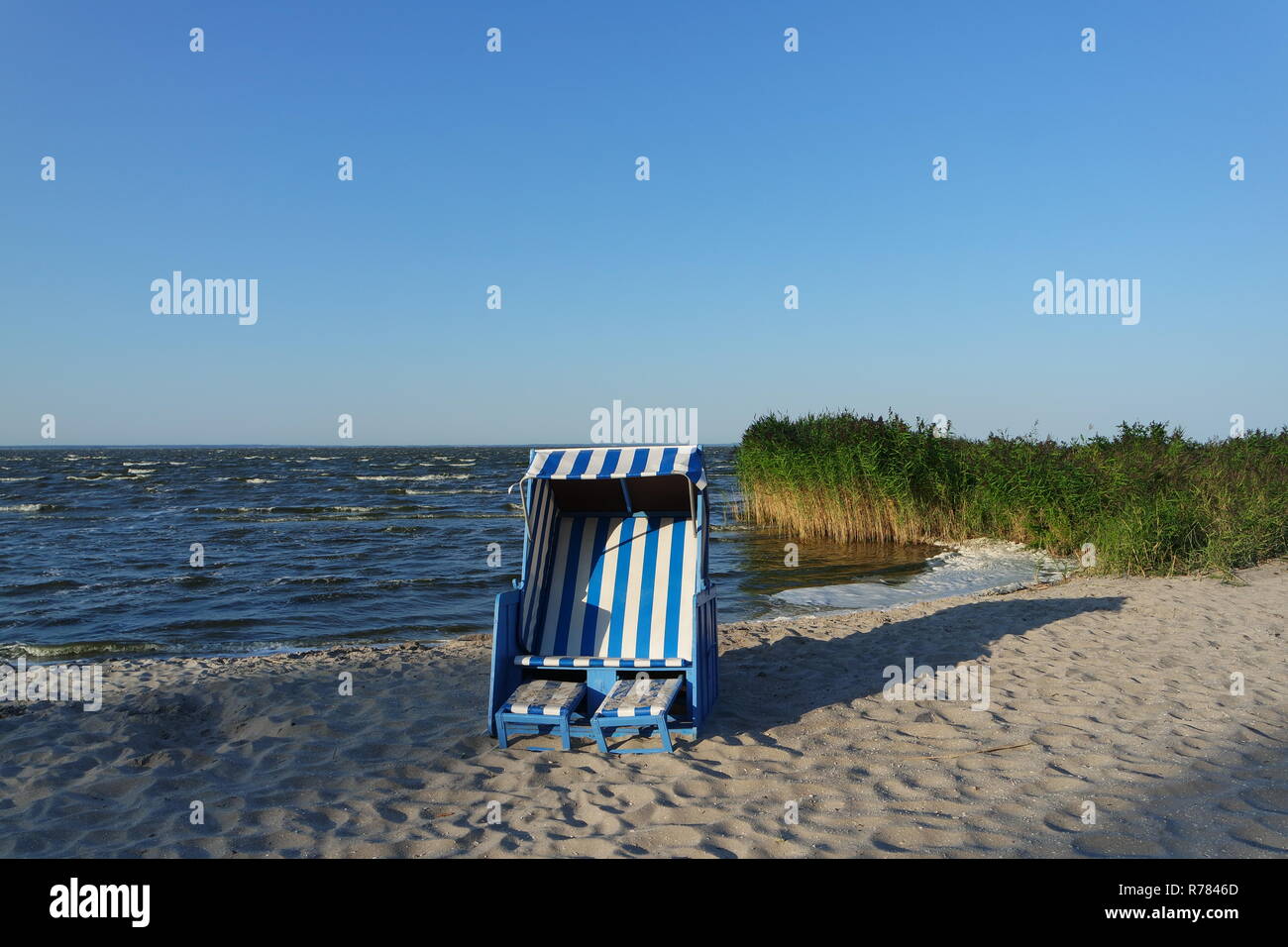beach idyll on the lagoon Stock Photo - Alamy