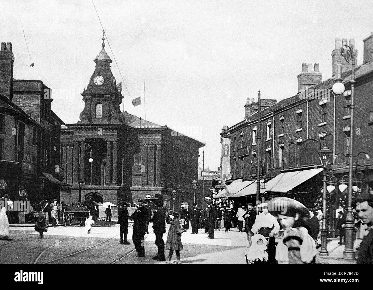 Town Hall, Burslem Stock Photo - Alamy