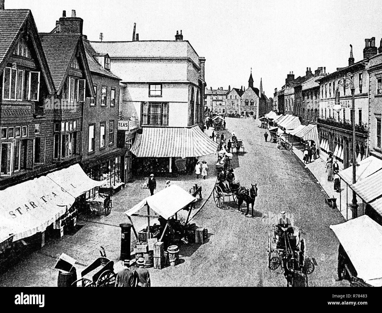 Butter Market, Bury St Edmunds Stock Photo - Alamy