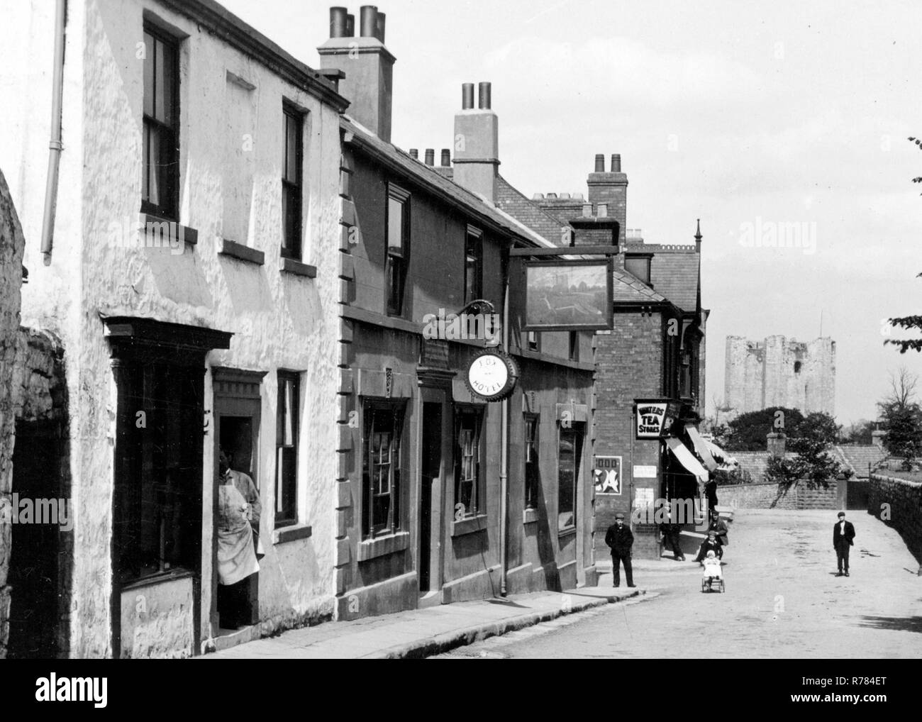 Conisbrough Black and White Stock Photos & Images - Alamy