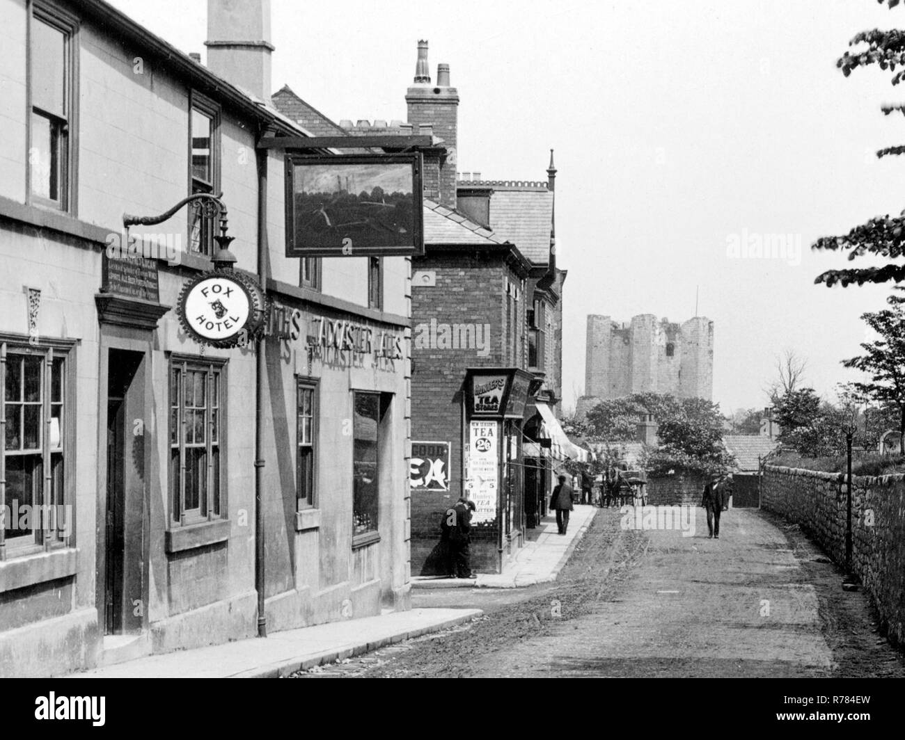 Conisbrough Black and White Stock Photos & Images - Alamy