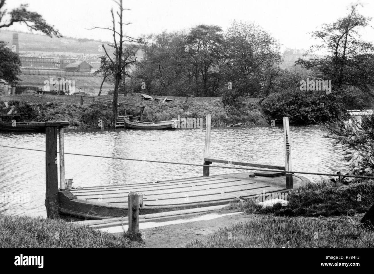 Conisbrough, The Ferry Stock Photo - Alamy