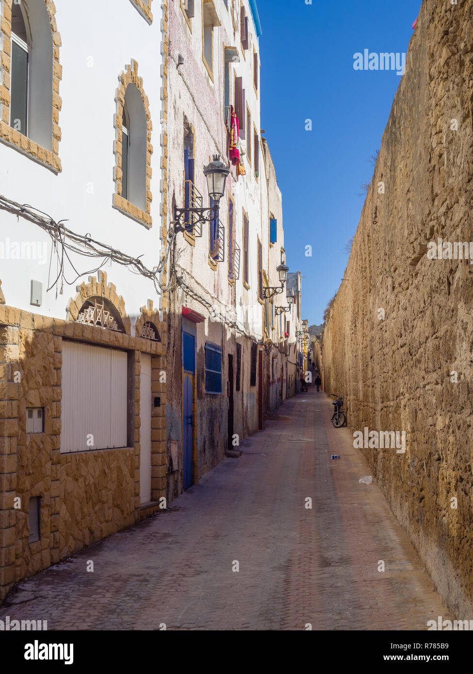 Streets of the medieval medina in Safi, Morocco Stock Photo - Alamy