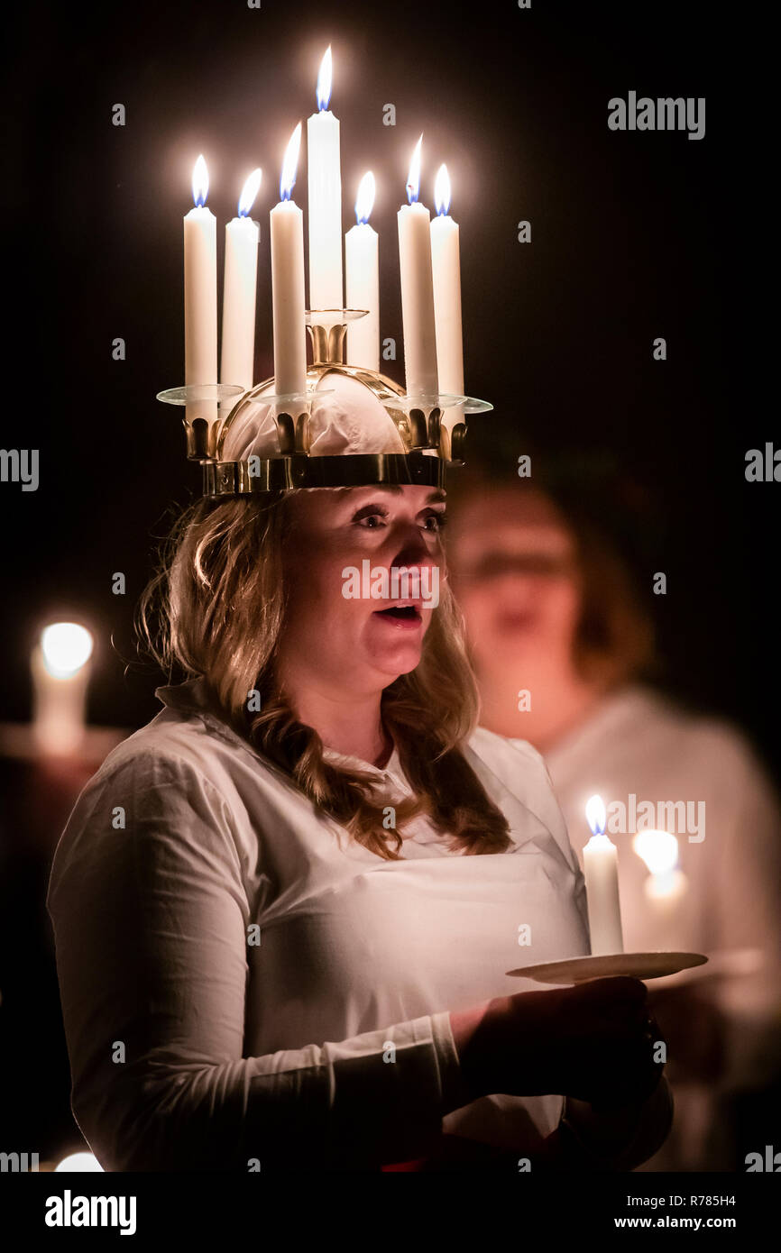 Lucia crown hi-res stock photography and images - Alamy