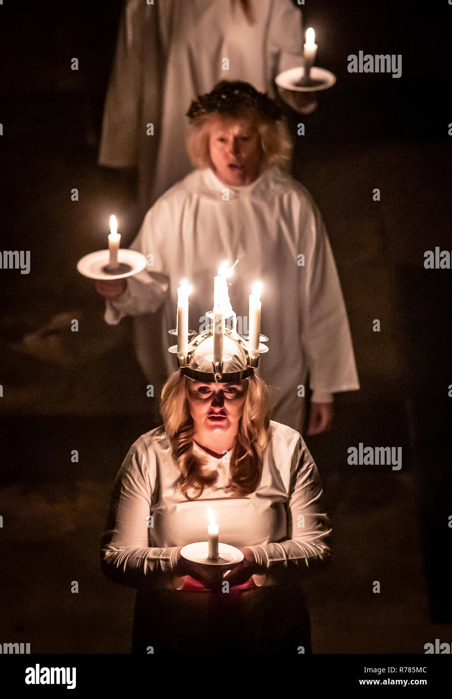 Lucia crown hi-res stock photography and images - Alamy