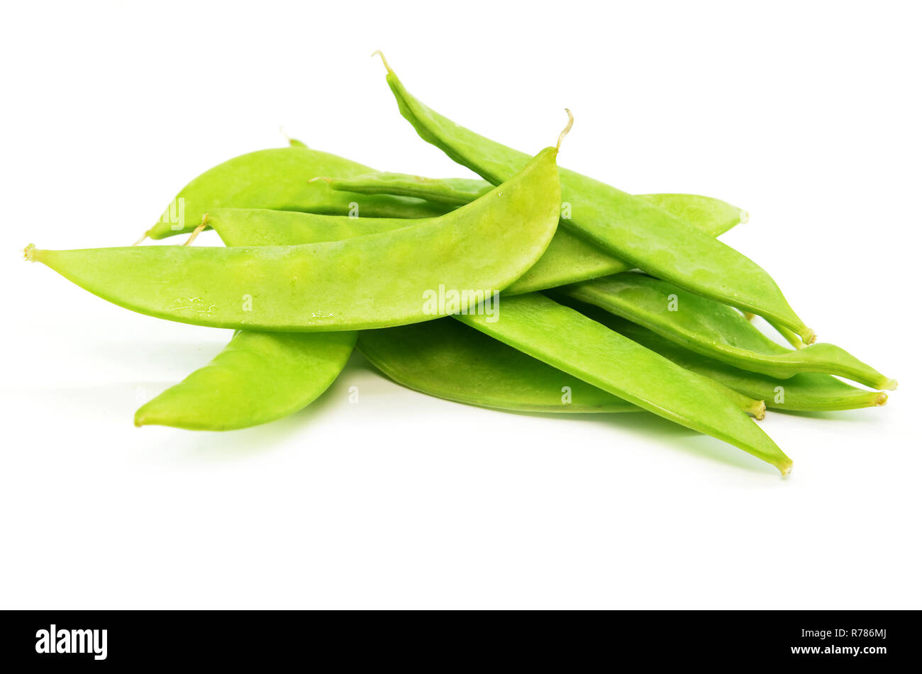 Pile of fresh snap peas Stock Photo - Alamy