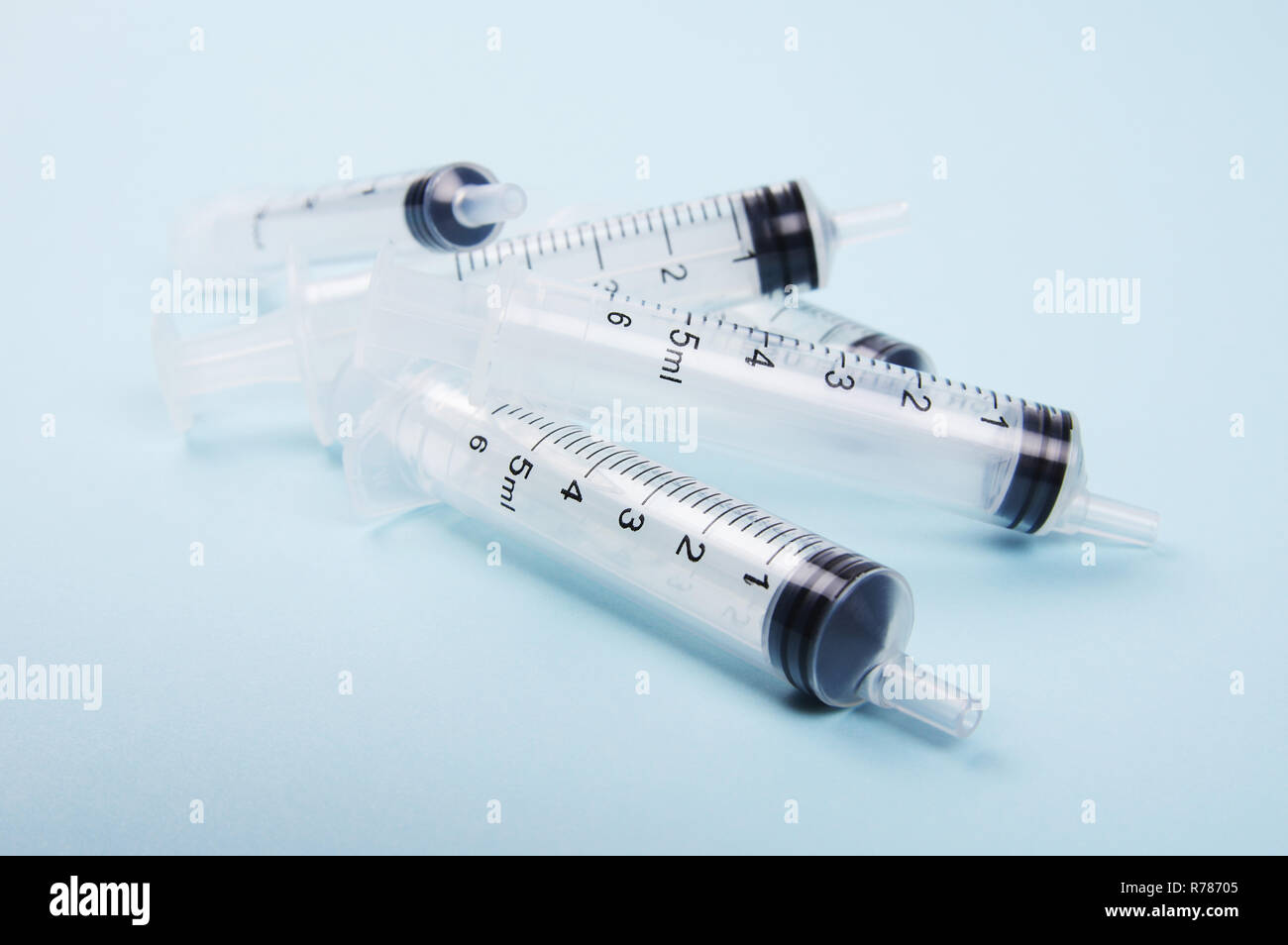 pile of medical syringes Stock Photo - Alamy