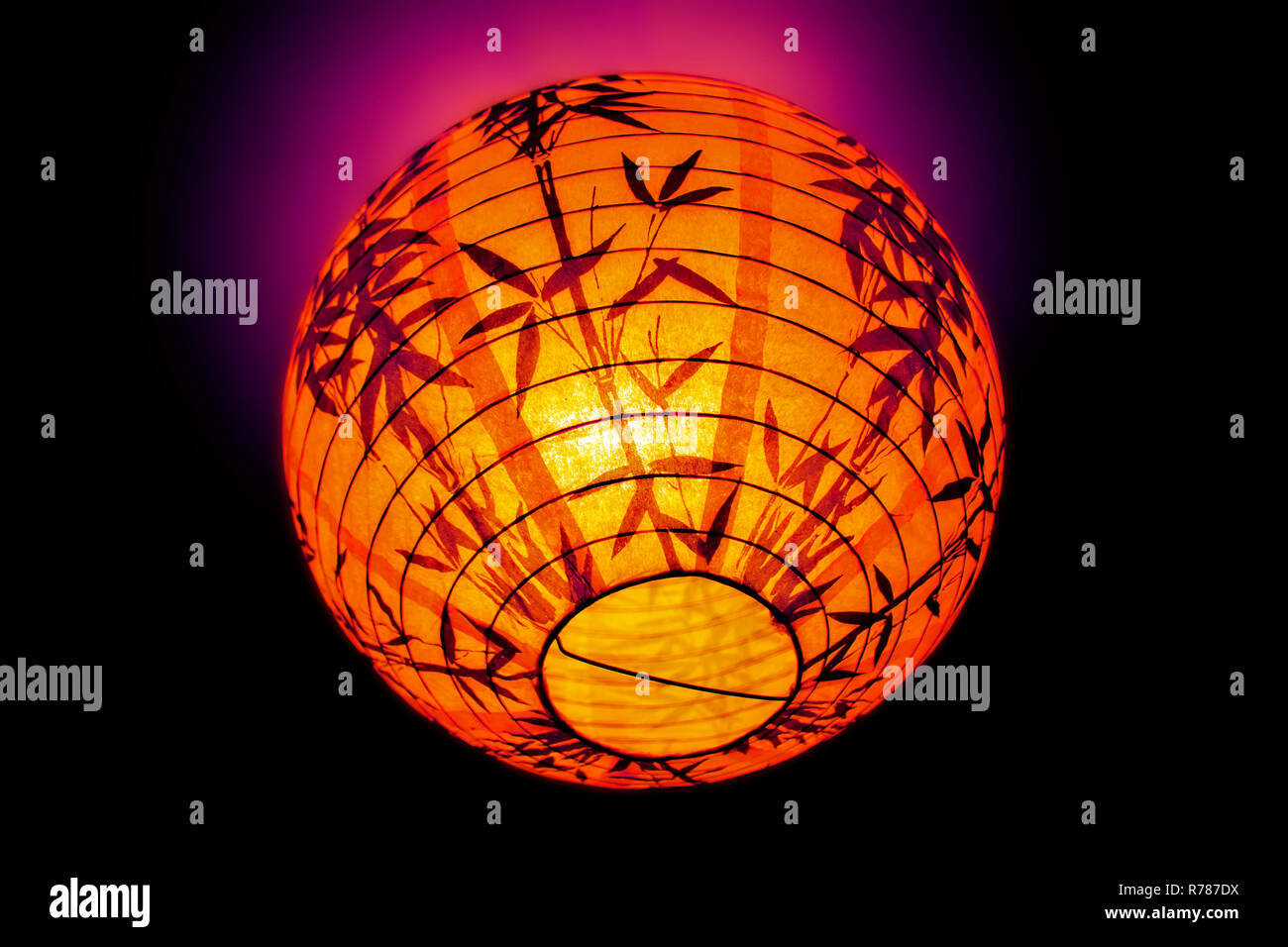 Chinese paper lantern Stock Photo - Alamy