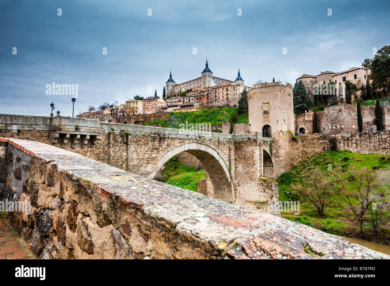 Toledo city and the Tagus River Stock Photo - Alamy