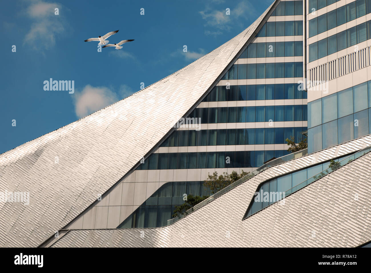 Modern architecture building exterior Stock Photo - Alamy