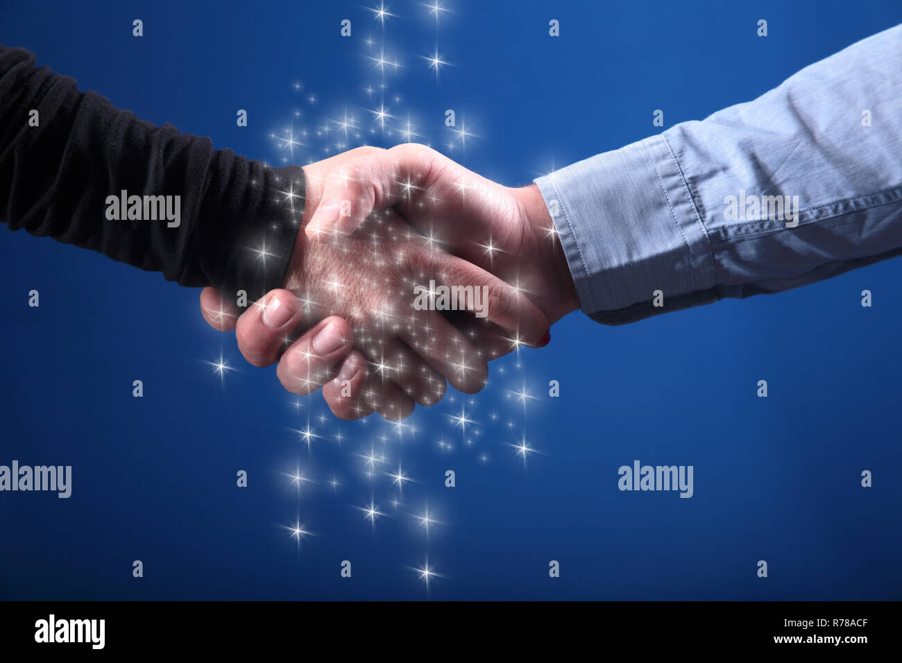 Project handclasp hi-res stock photography and images - Alamy