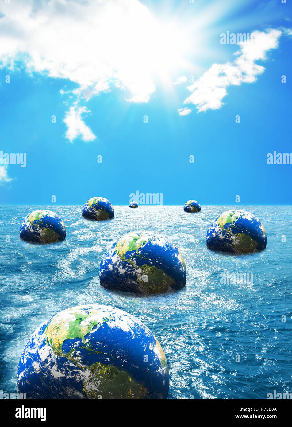 Floating weather map hi-res stock photography and images - Alamy