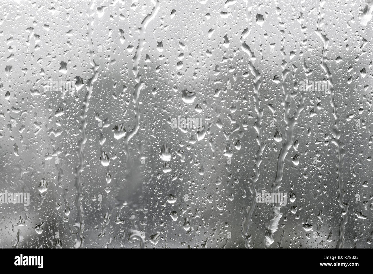 Rain drops on window. Beautiful background Stock Photo - Alamy