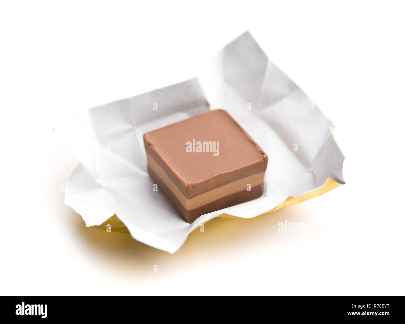 Wrapped nougat candy Stock Photo - Alamy