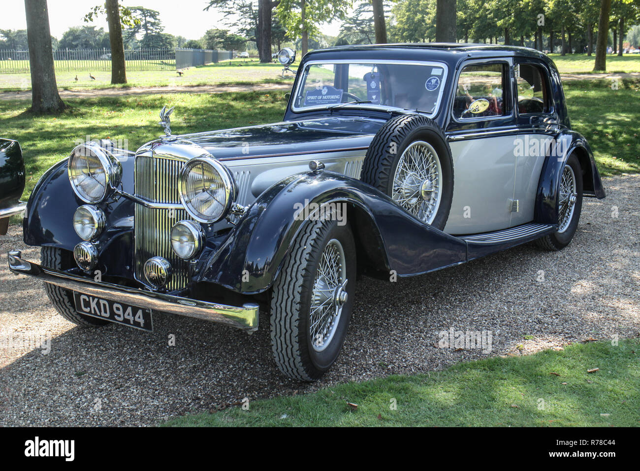 1939 alvis speed 25 drophead charlesworth saloon hi-res stock ...