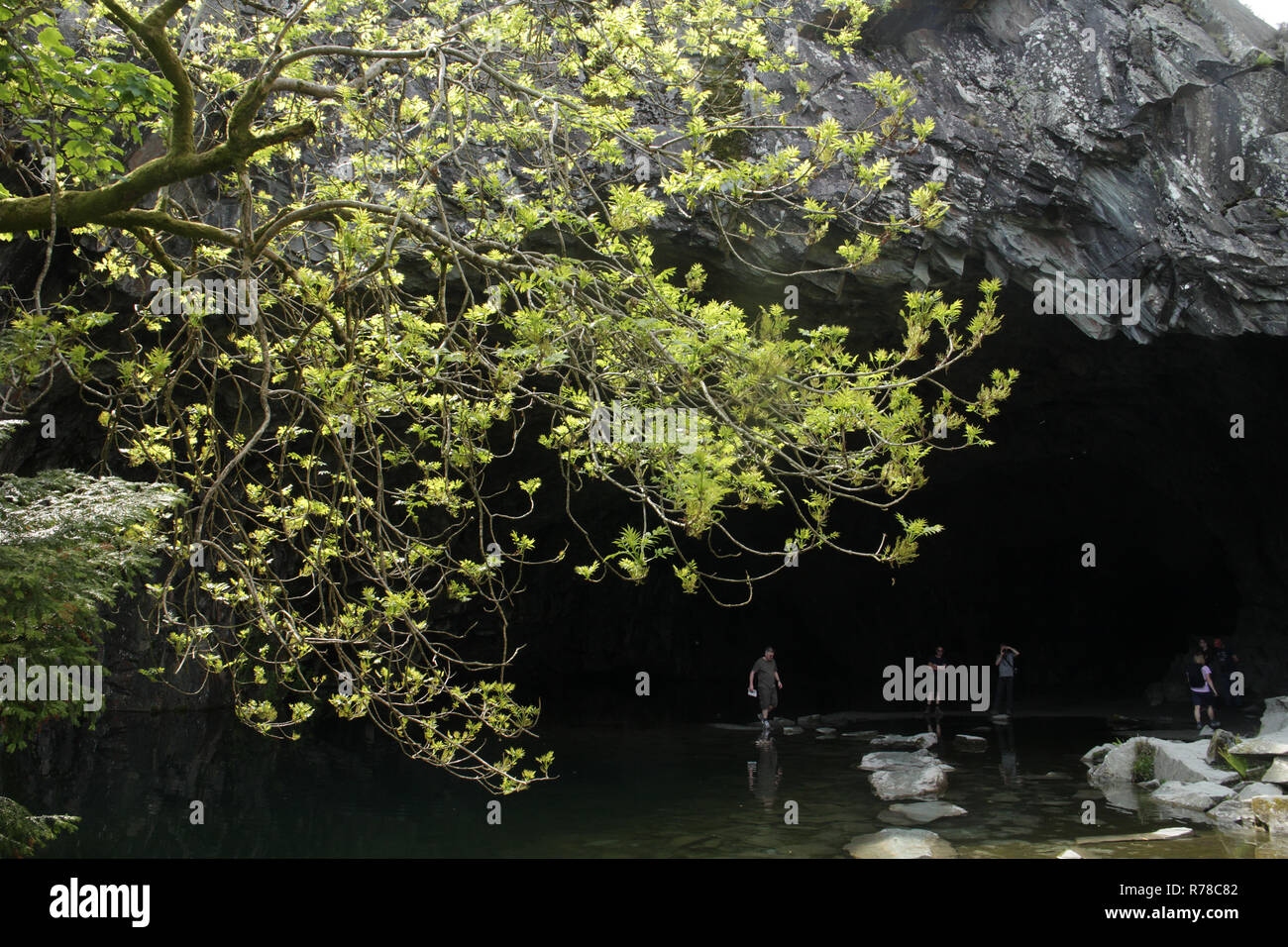 Rydal cave hi-res stock photography and images - Alamy