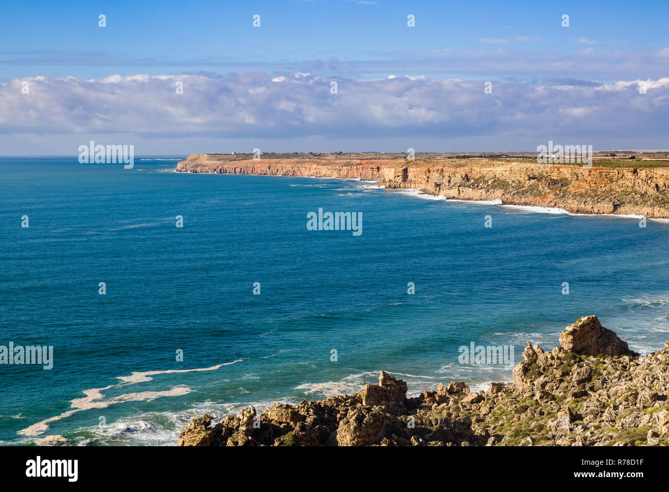 Cape Beddouza on the Atlantic coast, West coast of Morocco Stock Photo ...