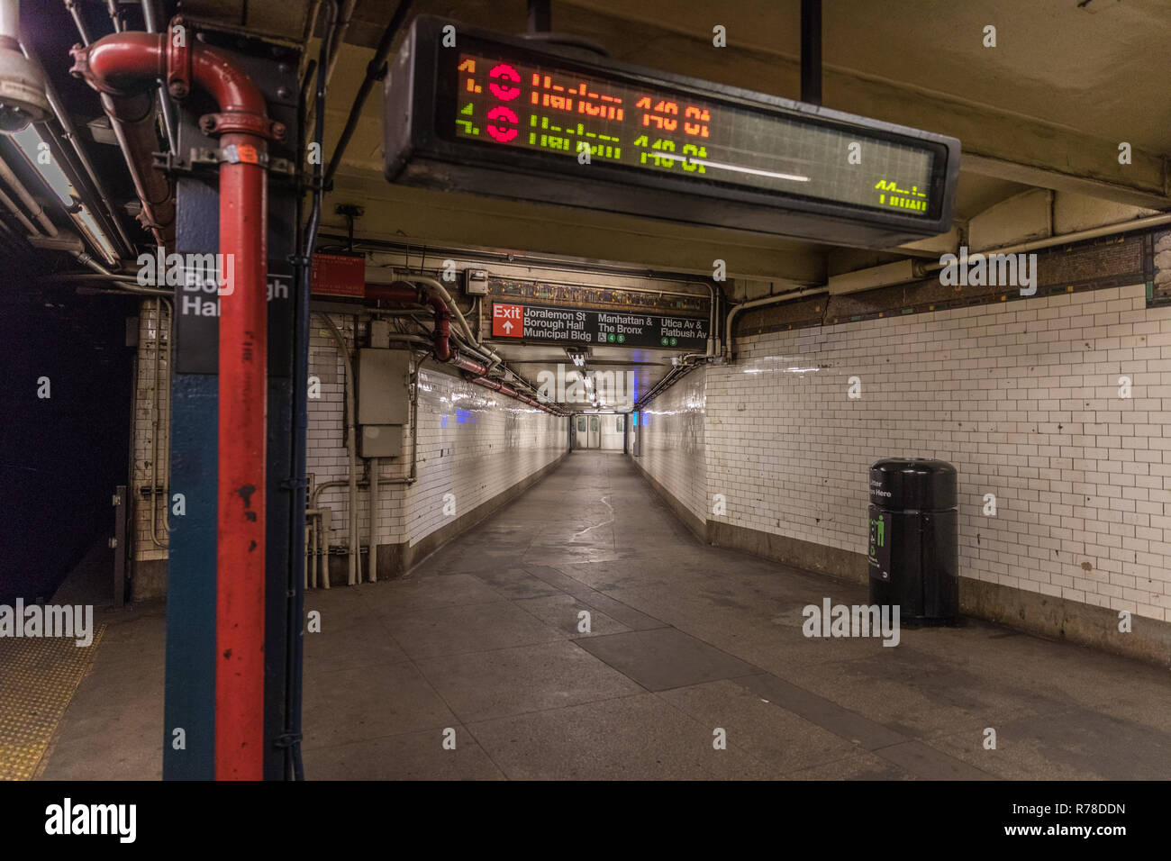 New York subway. USA Stock Photo - Alamy