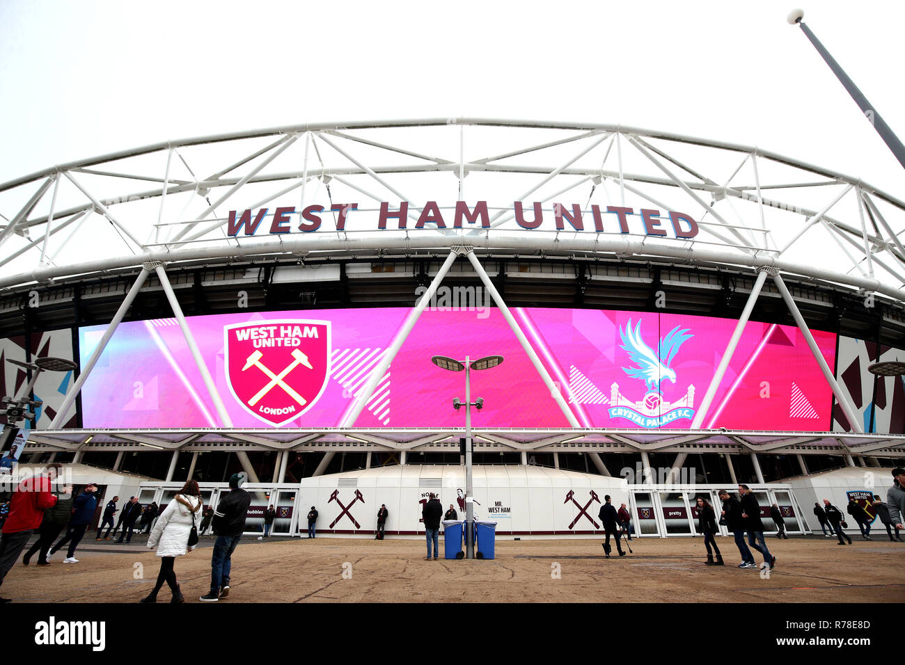 A general view of the ground before the Premier League match at The ...