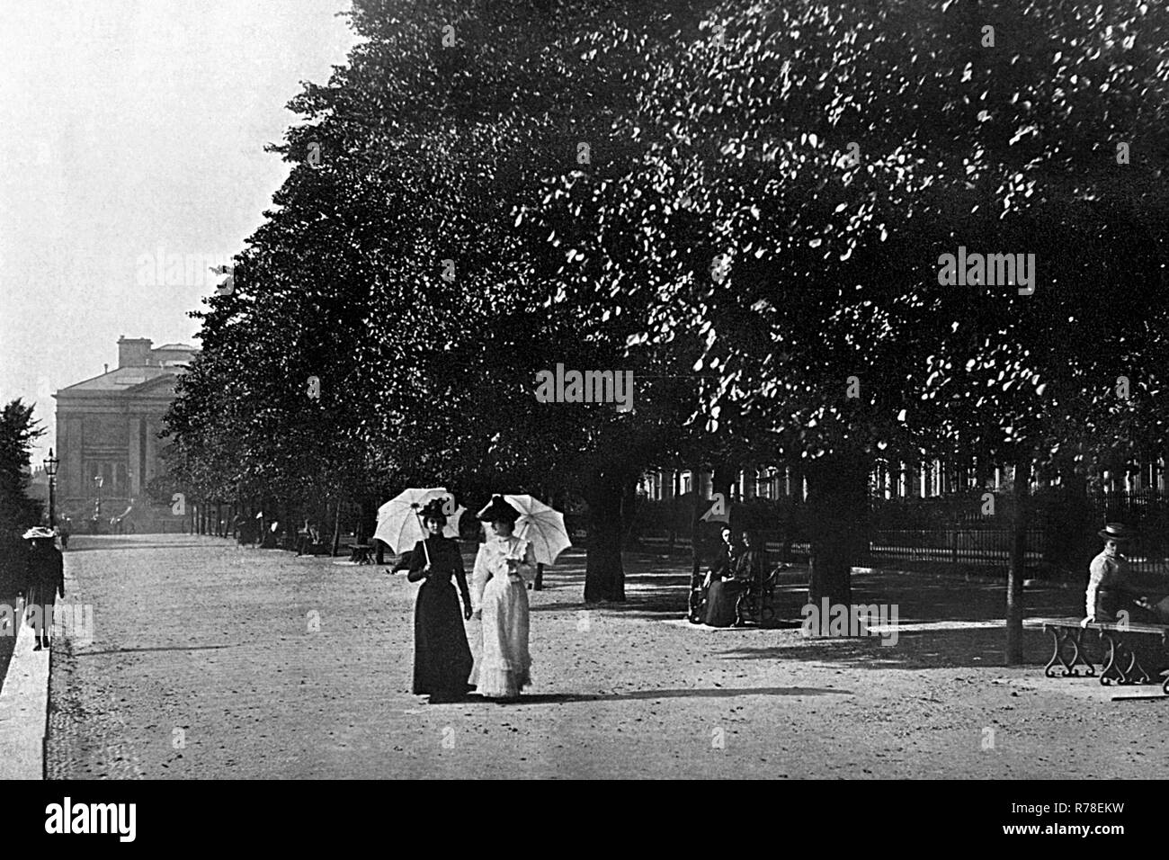Avenham Walk, Preston Stock Photo - Alamy