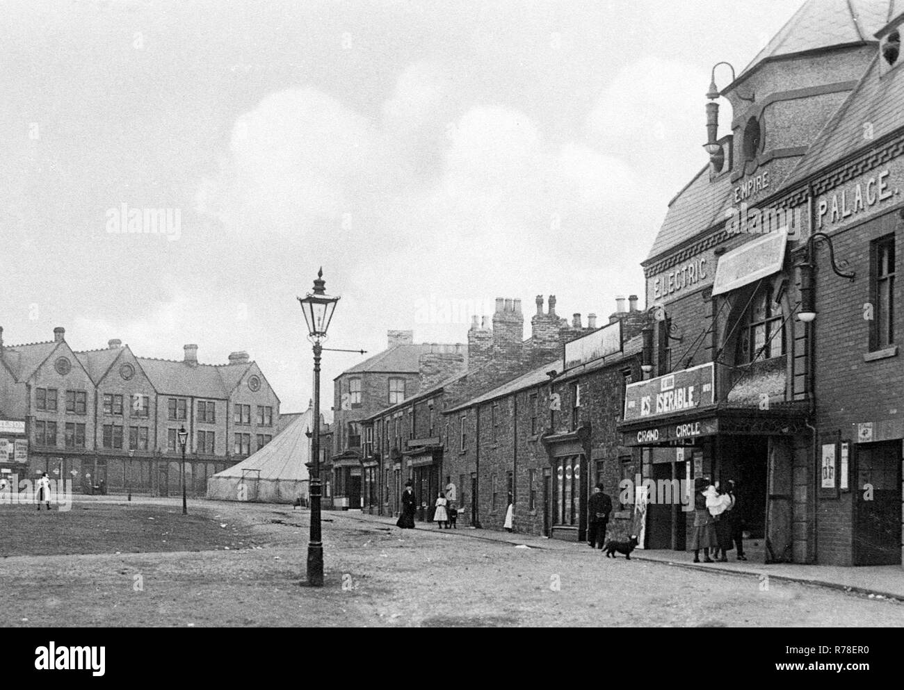 Electric Palace Cinema, Market Place Crook Stock Photo - Alamy